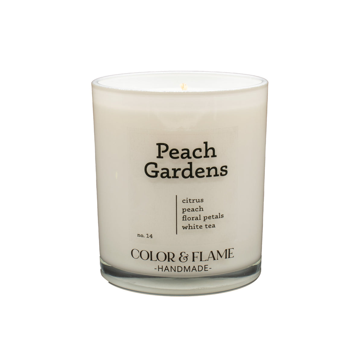 Peach Gardens | No 14 | Fruity & Sweet | 8 oz – Color and Flame
